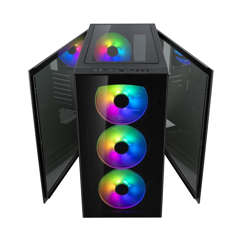 Gabinete Fractal Design Define S2 Vision RGB Negro, Ventana de cristal ...