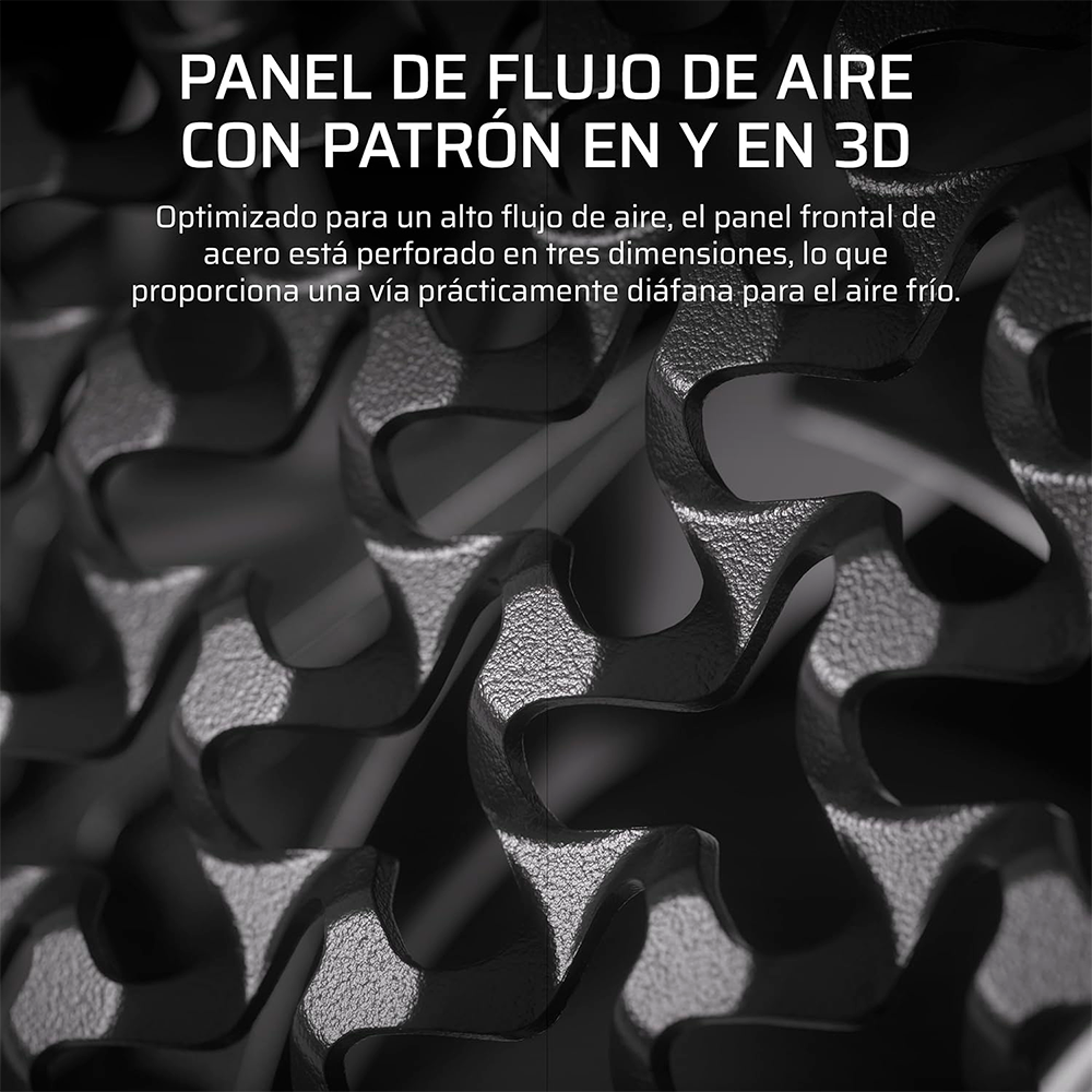 Gabinete Corsair 4000D RS, Midi-Tower, ATX/EATX/Micro-ATX/Mini-ITX, USB ...