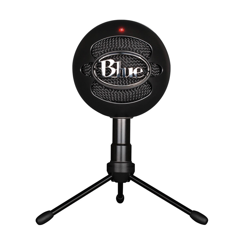 Microfono para Streaming Calidad Estudio, Blue Snowball Cardioide Black ...