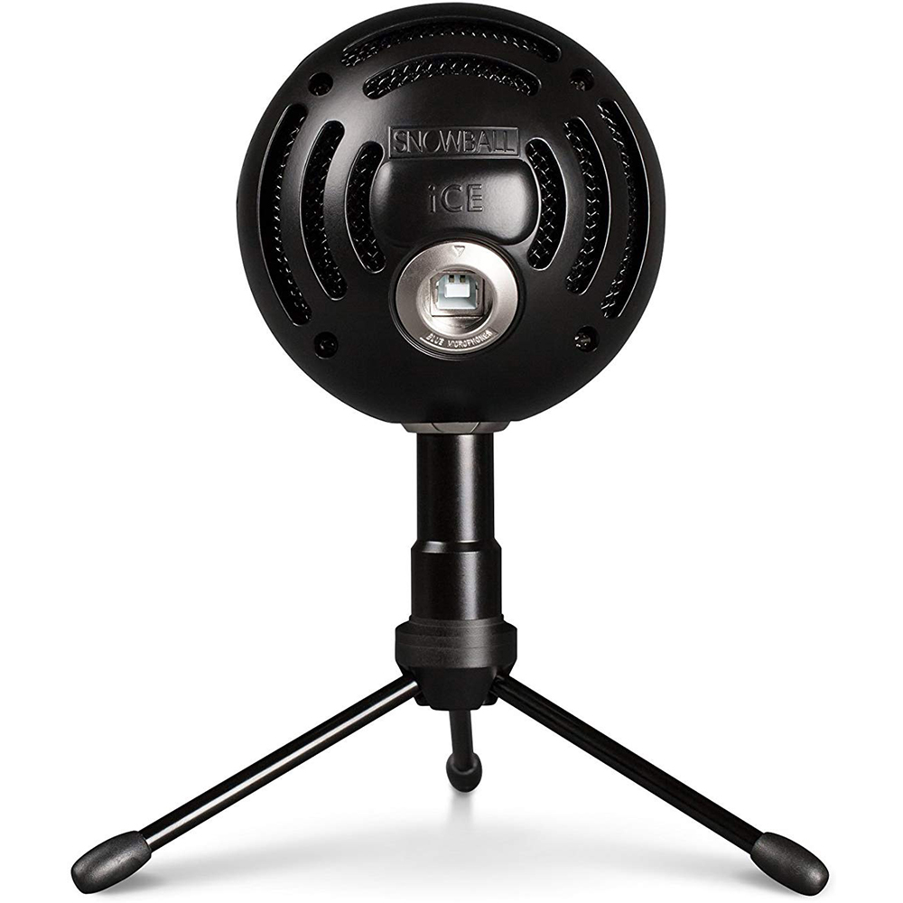 Microfono para Streaming Calidad Estudio, Blue Snowball Cardioide Black ...