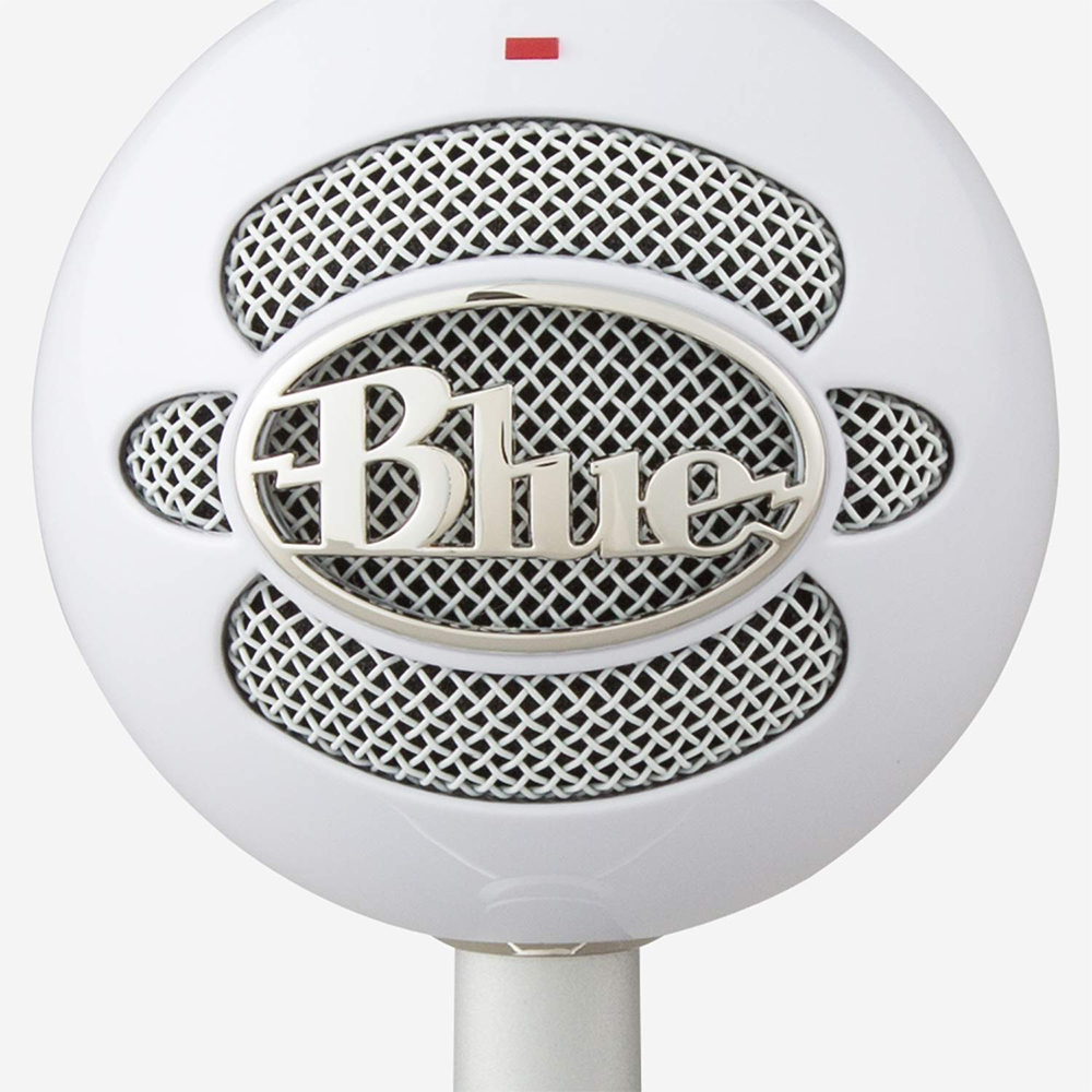 Microfono para Streaming Calidad Estudio, Blue Snowball Cardioide White ...
