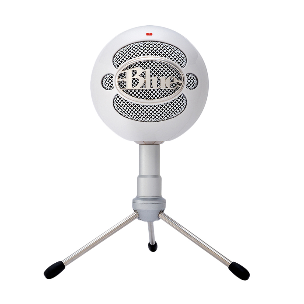 Microfono para Streaming Calidad Estudio, Blue Snowball Cardioide White ...