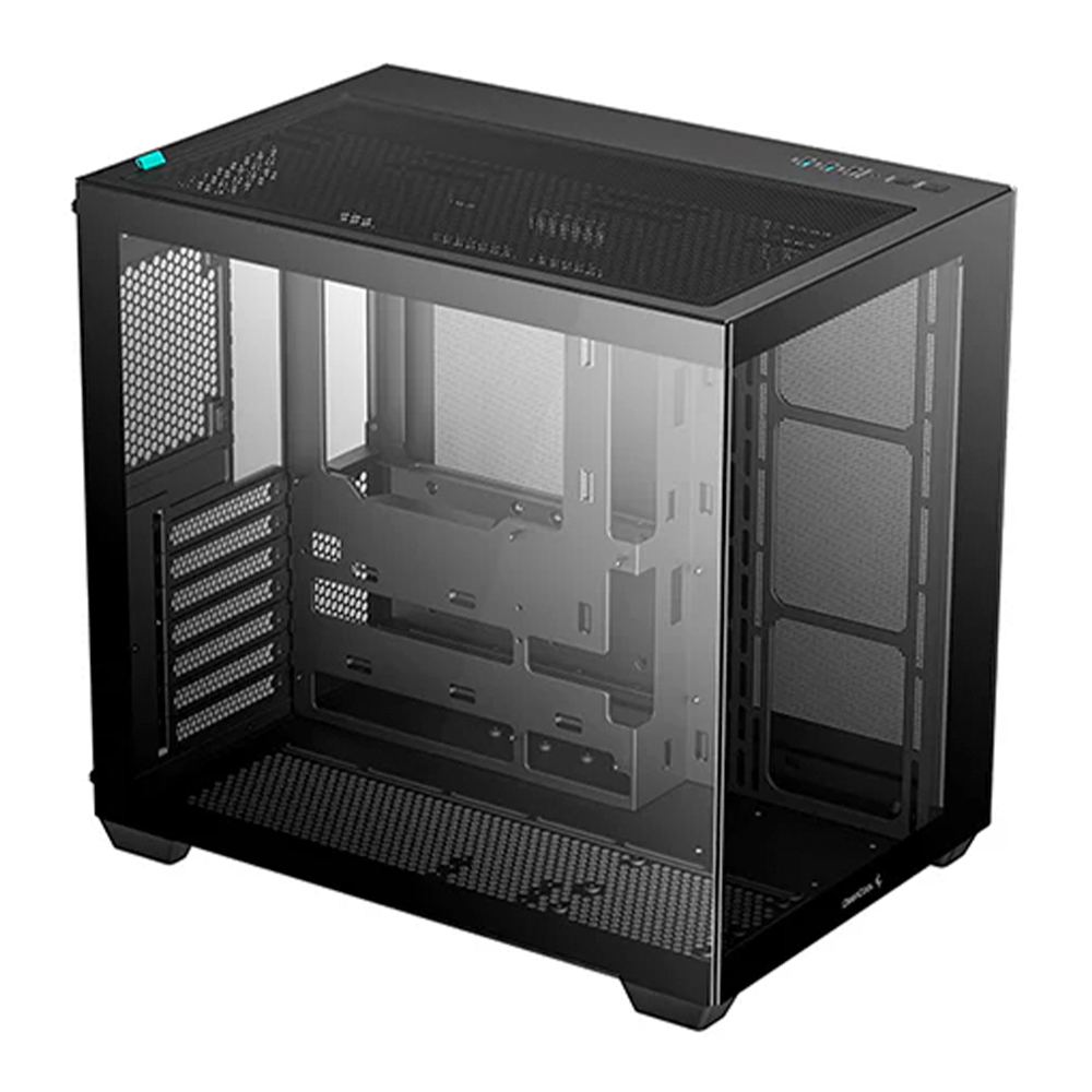 Gabinete Deepcool CG530, Cristal Templado, Mini-ITX/Micro-ATX/ATX, USB ...