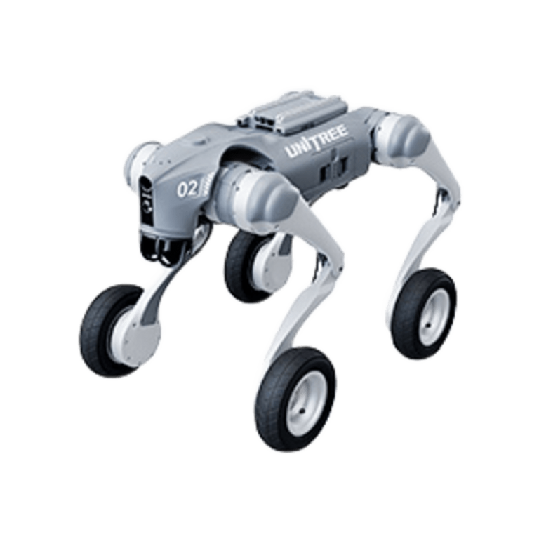 PERRO ROBOT BIÓNICO UNITREE GO2W CON LLANTAS PARA INSPECCIÓN INDUSTRIAL ...